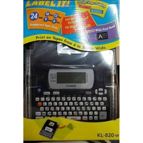 Jual Jual Label Print Casio Kl 120 Mesin Label Printer Kl 120 Kl120