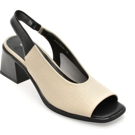 Sandale Gryxx Bej 5428 Din Piele Naturala Glamiro