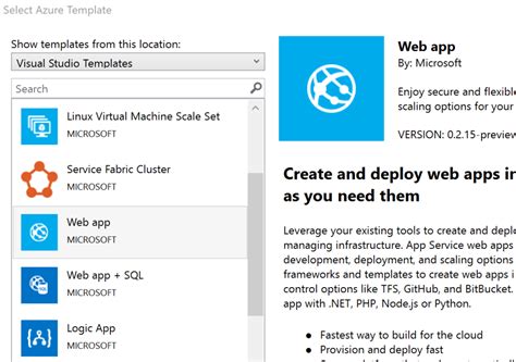 deploying asp core app services using azure key vault and azure resource manager templates