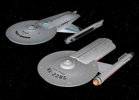Federation Baker Class Cruiser Fasa By Digitalexplorations On