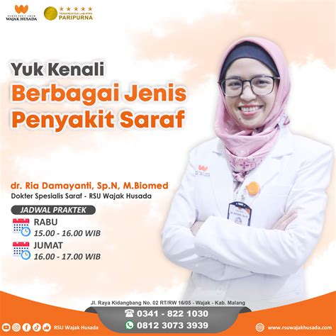 Yuk Kenali Jenis Jenis Penyakit Saraf Rsu Wajak Husada