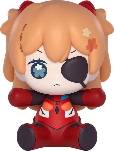 Neon Genesis Evangelion Asuka Shikinami Langley Eye Patch Ver Huggy