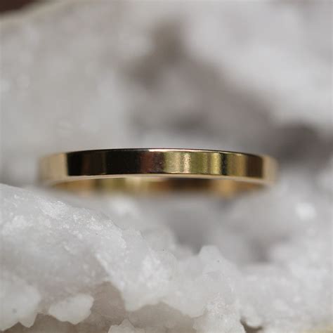 14k Gold 2mm Wedding Band 60 Photos