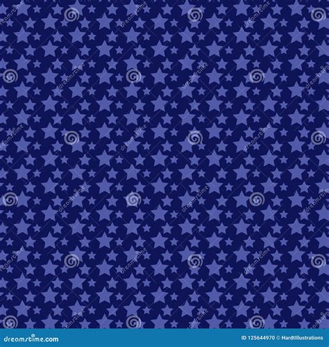 Stars Seamless Pattern Stock Vector Illustration Of Graphic 125644970