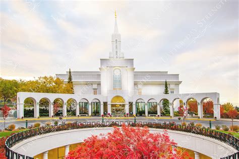 Bountiful Utah Temple Fine Art For Latter Day Saints High