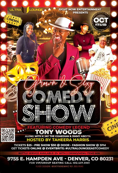 Oct 17 The Grown And Sexy Comedy Show Denver Co Patch