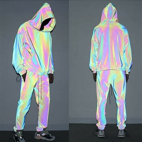 Iridescent Suit Mode Mode Femme Mode Homme