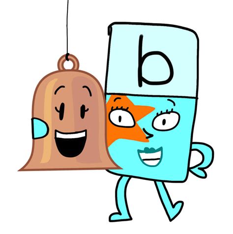 If Alphablock B And Bfdi Bell Are Best Friends By Chaserafter On Deviantart