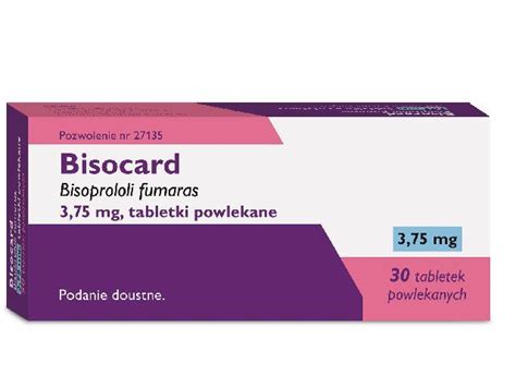 Bisocard Ulotka Dawkowanie Zastosowanie Interakcje Ktomalekpl