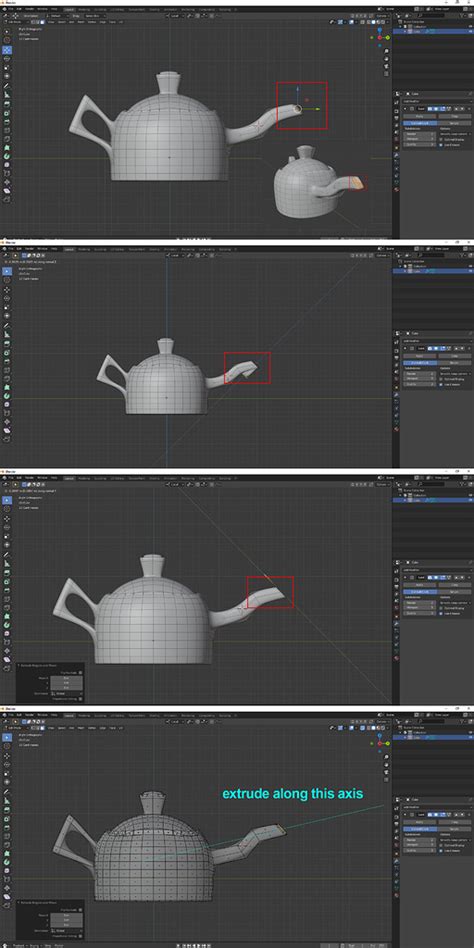 Extrude Along Local Axis Tutorials Tips And Tricks Blender Artists Community