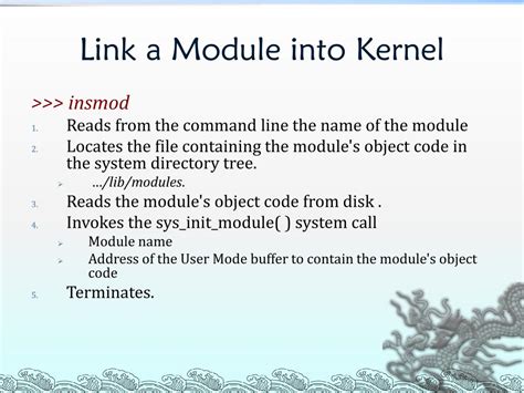 PPT Kernel Module PowerPoint Presentation Free Download ID