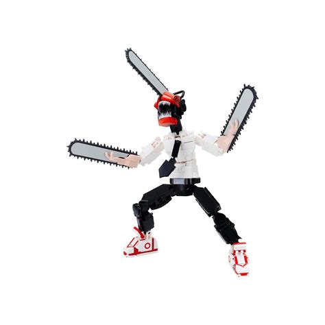 Jazwares Bldr Crunchyroll Φιγούρα Κατασκευής Chainsaw Man 23Εκ