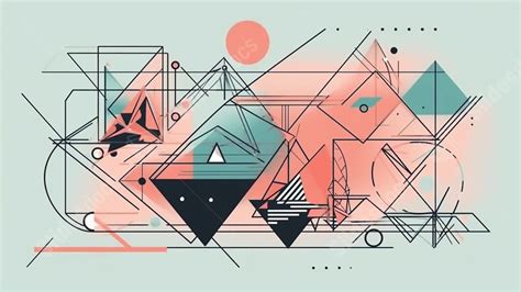 Aesthetic Geometric Lines Powerpoint Background For Free Download Slidesdocs
