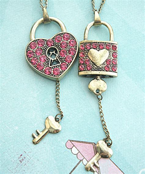 Lock And Key Necklace On Luulla