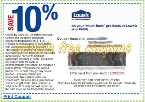 Promotional Codes For Lowes Home Improvement At Levi Gether Blog