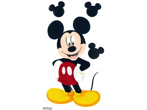 Mickey Mouse Body Stencil