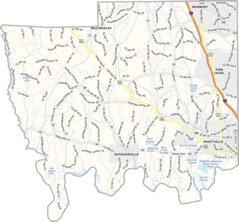 Pike County Map Alabama Us County Maps