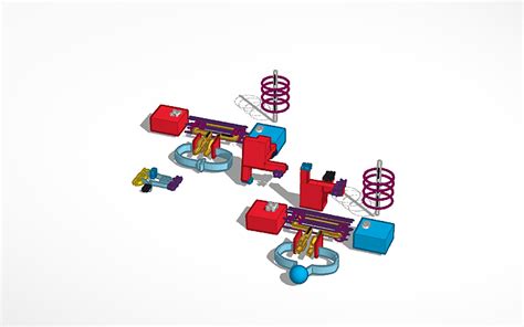 3d Design 청산중 전동기와 발전기 Tinkercad
