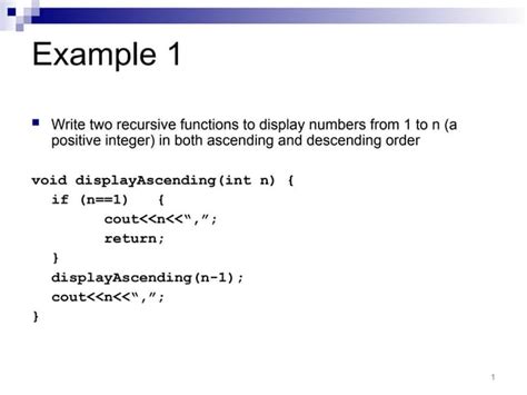 Lec 32 Recursion Divide And Conquer In Queue Ppt
