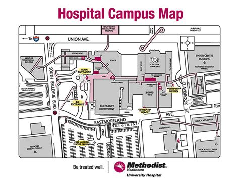 Oak Ridge Methodist Medical Center Map