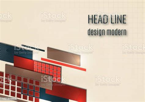 베이지 색 배경에 추상 경사 사각형 과 사각형 표지 명함 전단지 보고를위한 기업 디자인을위한 범용 기하학적 템플릿 벡터 0명에 대한 스톡 벡터 아트 및 기타 이미지 Istock