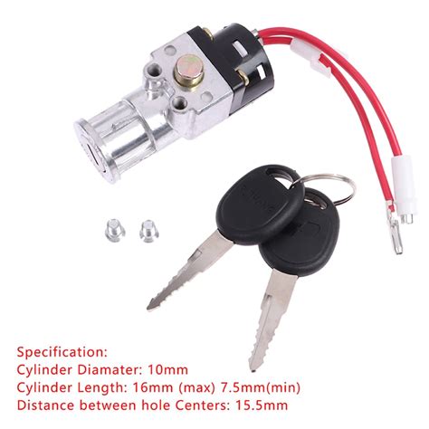 오토바이 전기 자전거 스쿠터용 배터리 충전기 잠금 장치 전기 자전거 리튬 배터리 박스 잠금 액세서리 2 키 Aliexpress