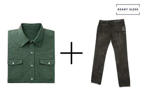What Color Jeans Go With A Green Shirt Pics • Ready Sleek