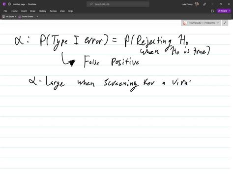 Solved What Does The Alpha Value Represent When Would We Use A Large