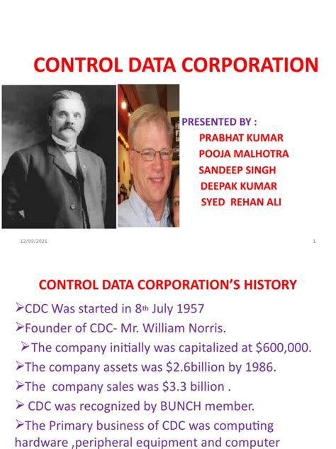 Control Data Corporation Pdf Innovation Employment