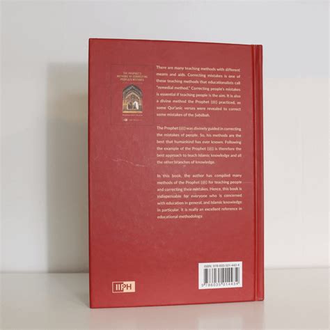 The Prophets Methods Of Correcting Peoples Mistakes By Muhammad Sal