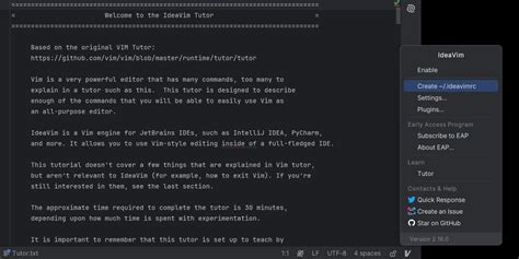 Getting The Power Of Vim In Webstorm And Other Jetbrains Ides The Webstorm Blog