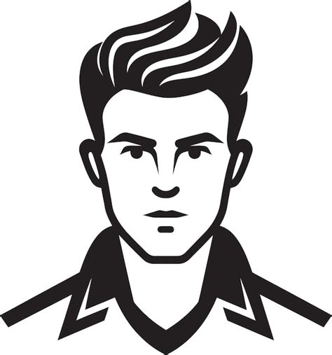 Premium Vector Abstracted Masculine Reflections Man Vector