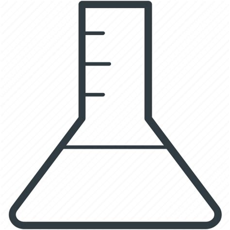 Conical Flask Elementary Flask Flask Lab Equipment Lab Flask Icon Download On Iconfinder
