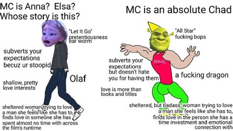 MC Is Anna Elsa Whose Story Is Is This Let It Go Ar Ar Worm MC Is An Absolute Chad All