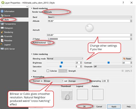 D DEM Visualization In QGIS Open Gis Lab