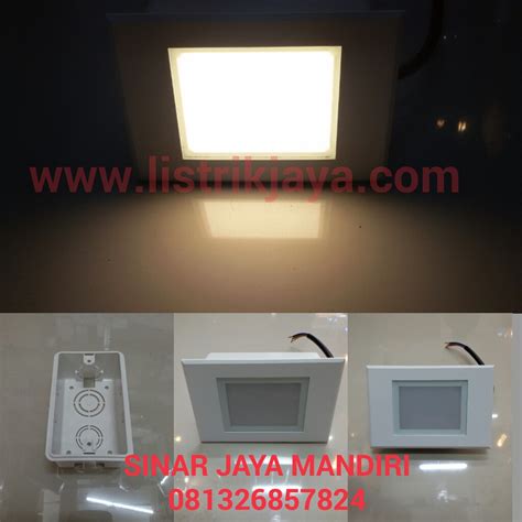Jual Lampu Tangga Led W Polos Kaca Sinar Jaya Mandiri