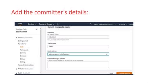 Aws Codecommit Setup Pptx