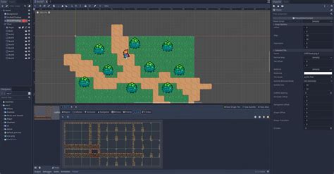 Dev Unown Godot Engine 10 오토 타일과 충돌 설정