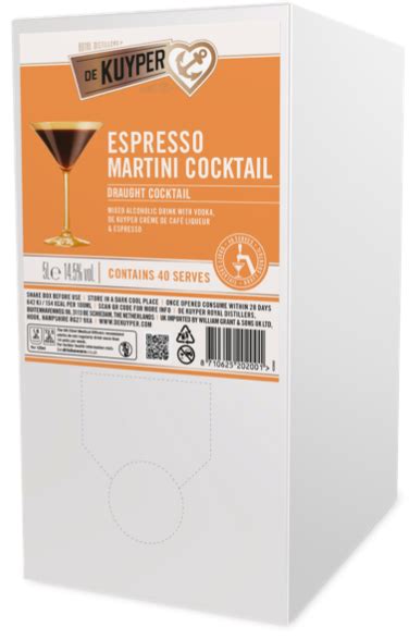 Draught Cocktails De De Kuyper