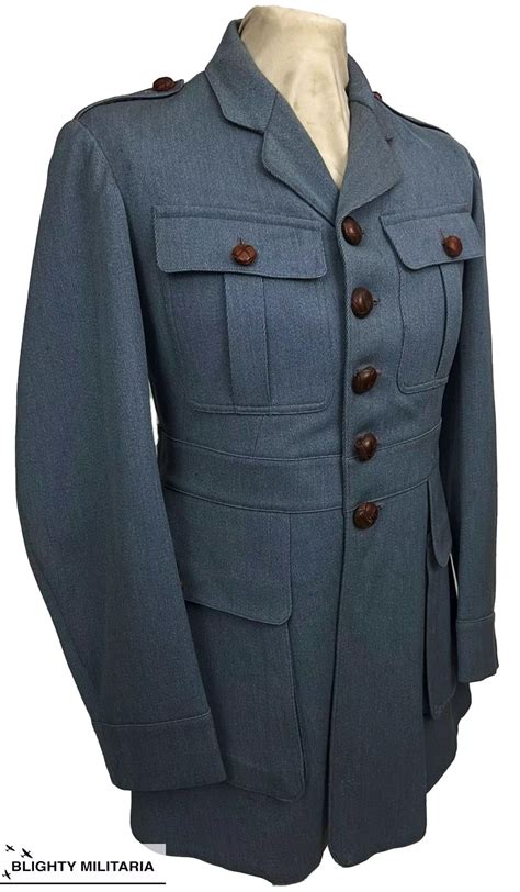 Scarce Original 1917 Dated French Army Officers Horizon Blue Tunic In