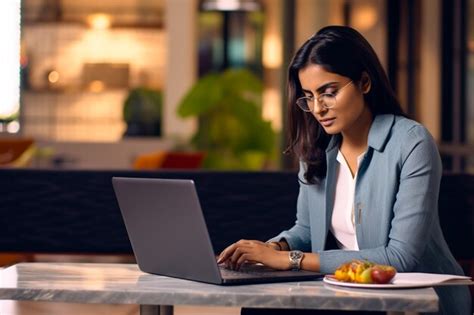 Premium Ai Image Diverse Office Portrait Of Beautiful Indian It