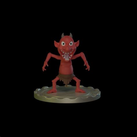 The Evil Devil 3d Model 3d Printable Cgtrader