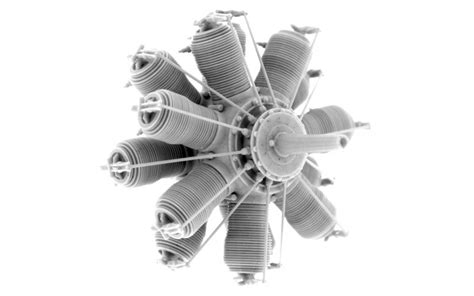 Small Stuff Ss48109 Gnome 14 Lambda Oberursel Uiii 160hp Engi