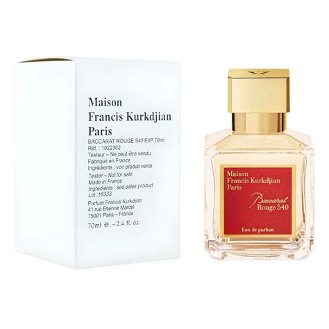 Baccarat Rouge 540 White Box Tester Edp 70ml Popuppk