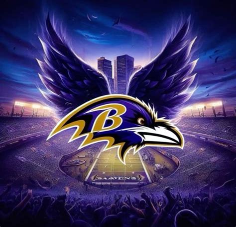Baltimore Ravens Fan Art Baltimore Ravens Nfl Football Mandt Bank