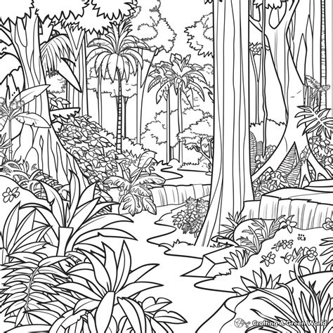Habitat Coloring Pages Free And Printable
