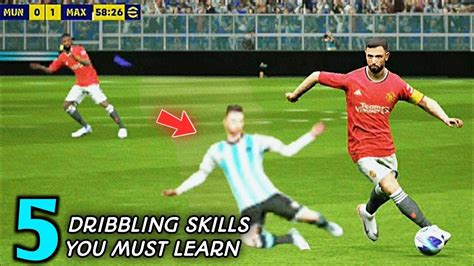5 Most Effective Dribbling Skills In Efootball 24 🔥 Youtube