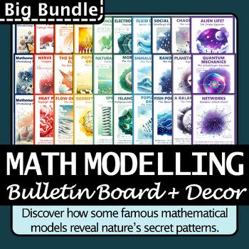 Exploring Nature Through Mathematical Models Big Bundle Classroom Decor