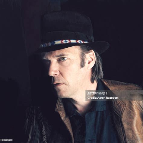 Rock And Roll Legend Neil Young Poses For A Portrait In Los Angeles
