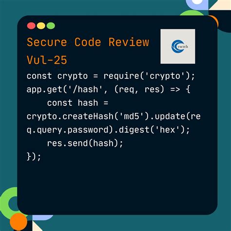 How To Fix Another Secure Code Review Vulnerability Cyserch Security
